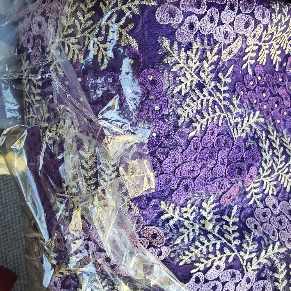 6 Yards Of Lace Fabric - Gem